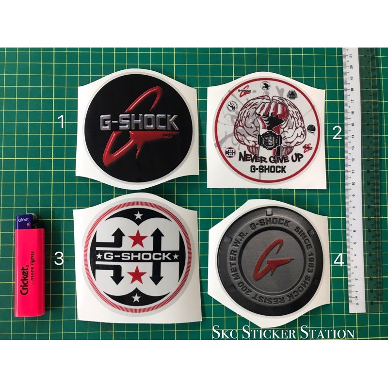 Sticker Konvoi G shock Design Printing & laminate & Diecut konvoi ...