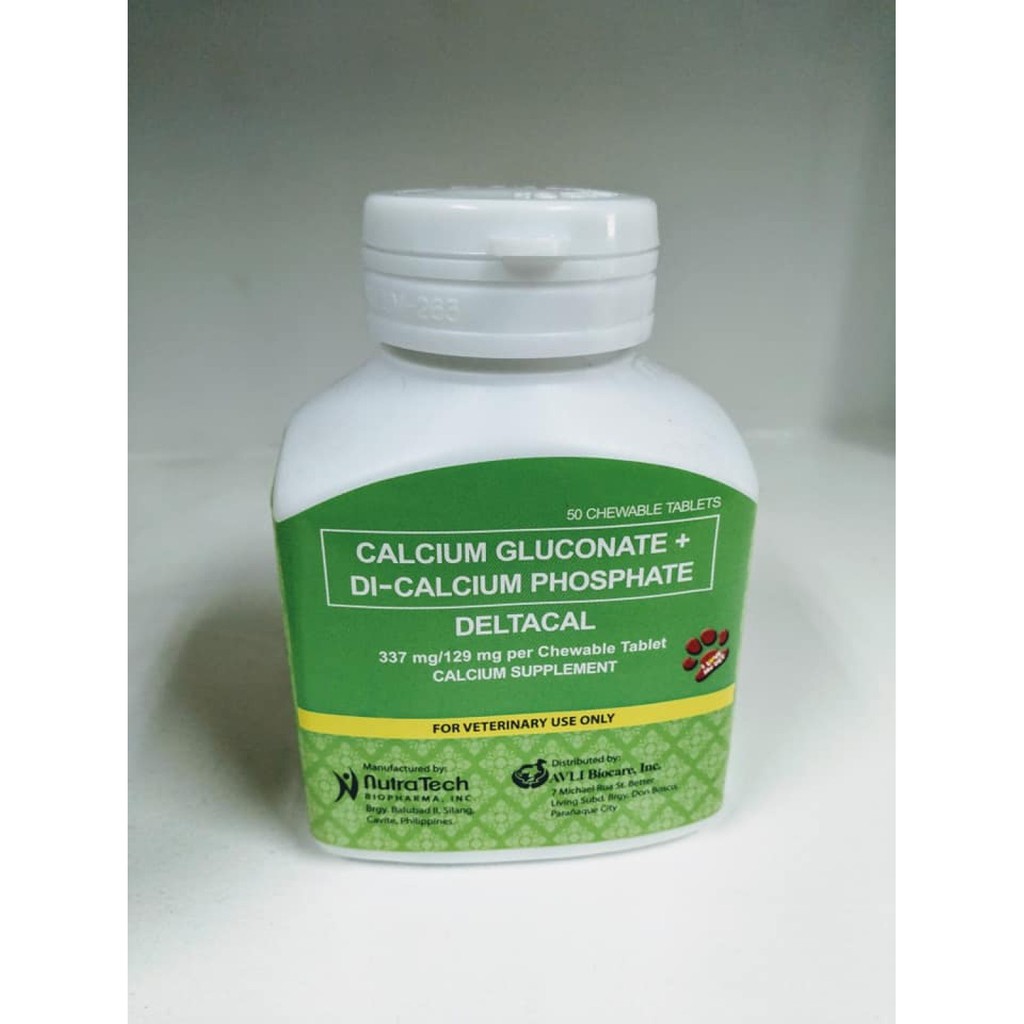 Deltacal Calcium Supplement 50 tablets | Shopee Philippines
