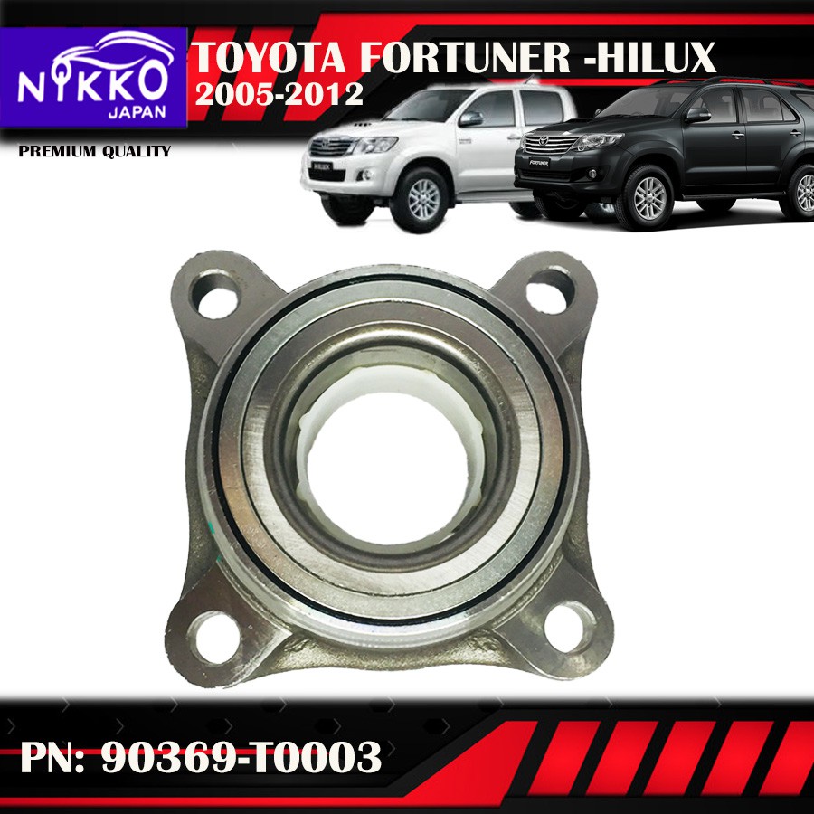 WHEEL BEARING FRONT NIKKO JAPAN 90369-T0003 for TOYOTA HILUX - FORTUNER ...