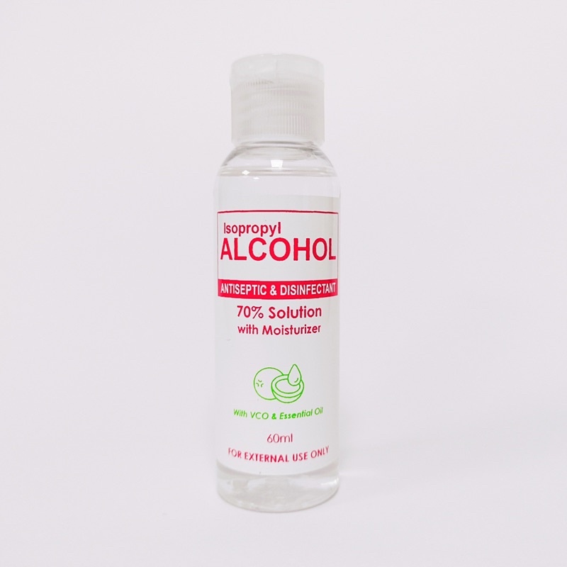 ISOPROPYL ALCOHOL Antiseptic & Disinfectant 70%Solution with ...