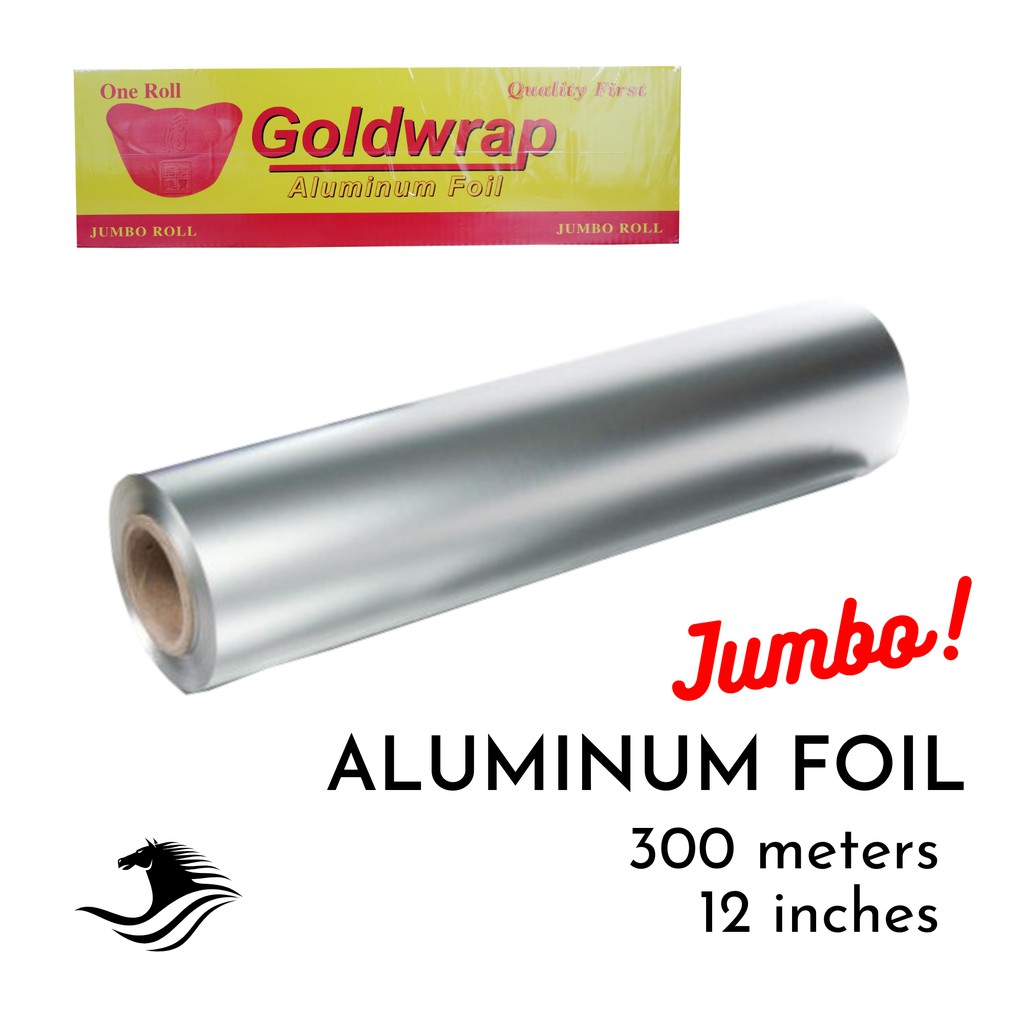 GOLDWRAP Aluminum Foil Jumbo Roll 300 meters x 12 inches (1 PIECE ...