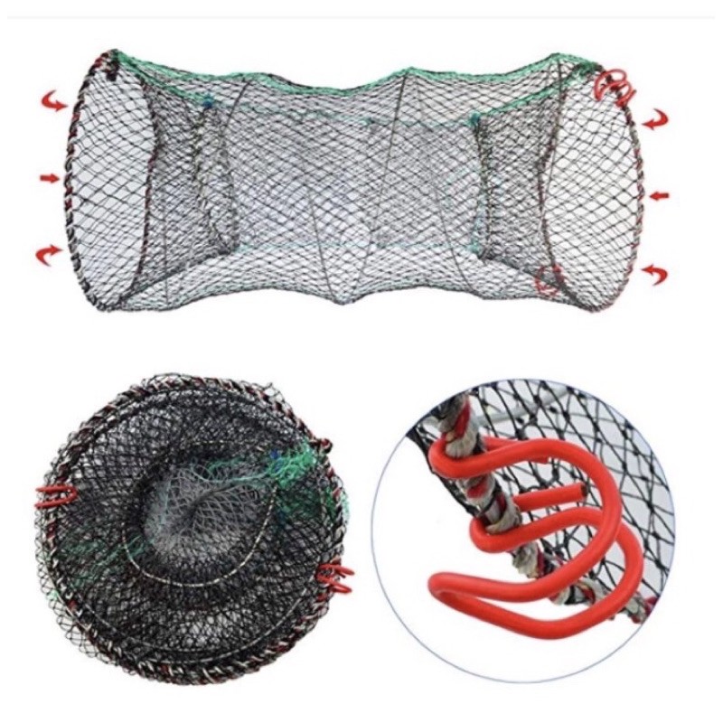 JARING SPRING BUBU IKAN UDANG KETAM CRAYFISH TRAP (FISHING NET PORTABLE ...