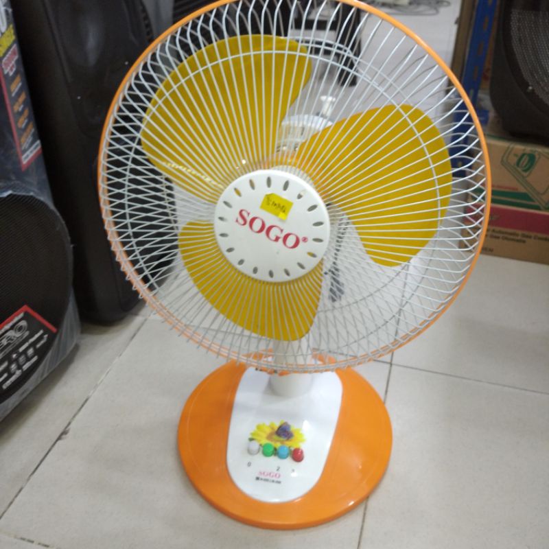 Sogo DESK FAN / SITTING FAN / TABLE FAN 12" SG-1233 | Shopee Philippines