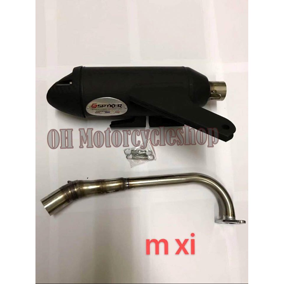 Spyker Pipe Yamaha MXI 125 Motorcycle | Shopee Philippines