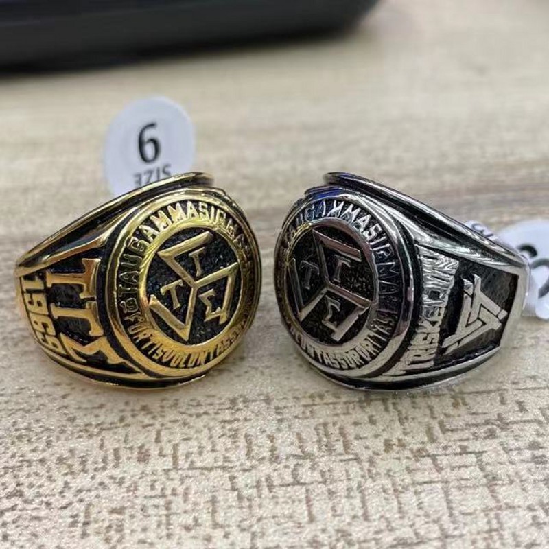 Women's Fashion Jewelry Pure Stainess Steel TAU GAMMA SIGMA Ring Gifts ...
