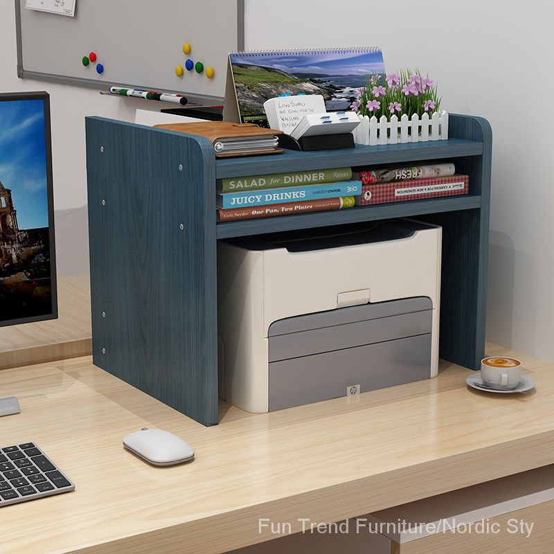 Office Printer Rack Storageizer Layer Desk Homeizers Copier Desktop ...