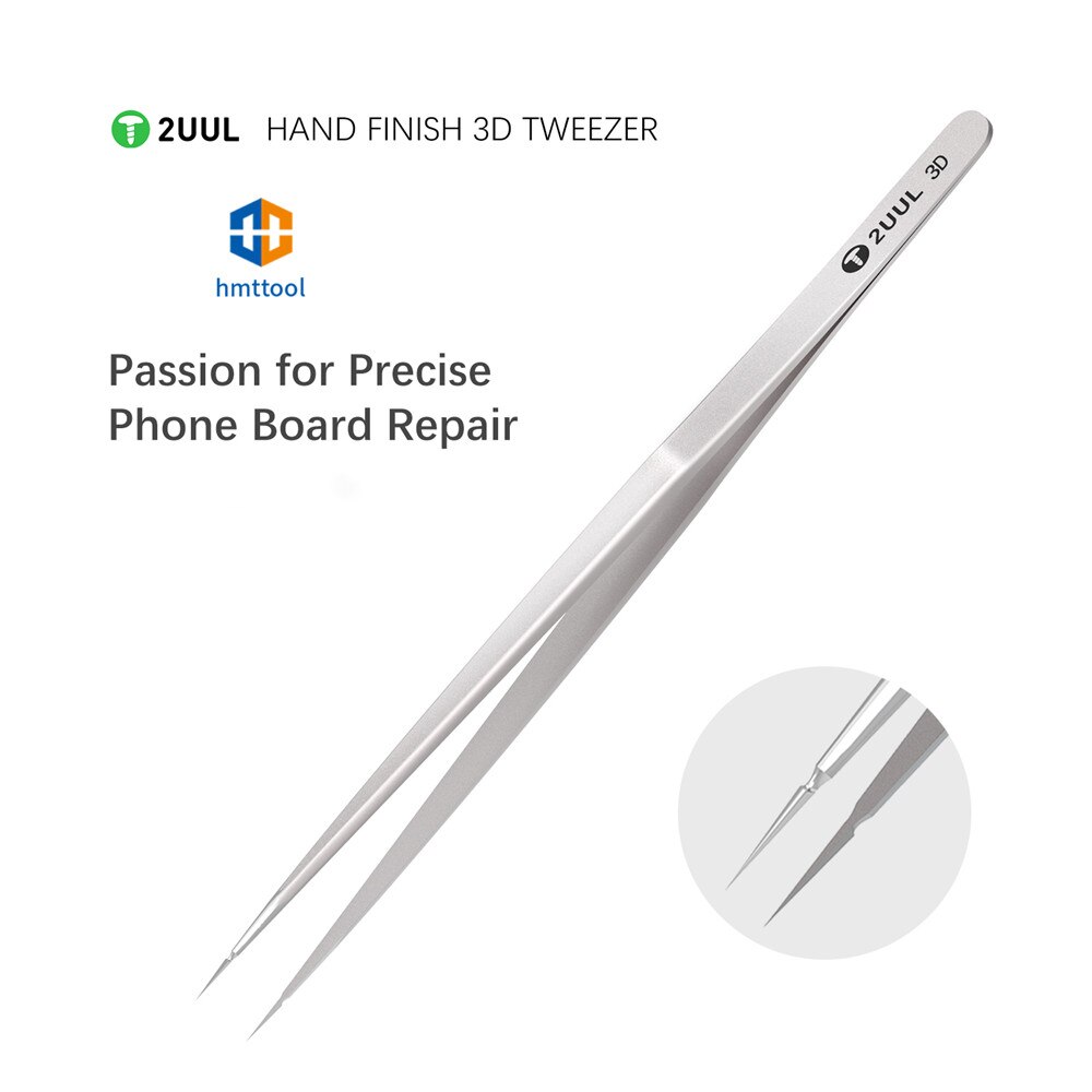 2UUL Hand Polish 3D Tweezers High Precision Sharp Flying Line Super ...