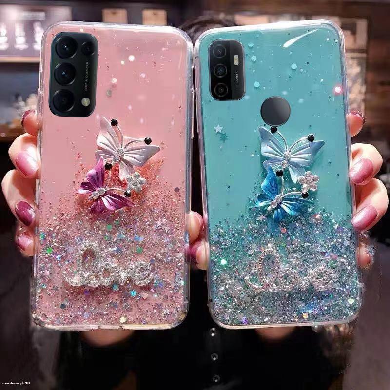 3D Butterfly Phone Case For Realme C35 C11 2021 C25 C21 Realme 9 pro 8 ...