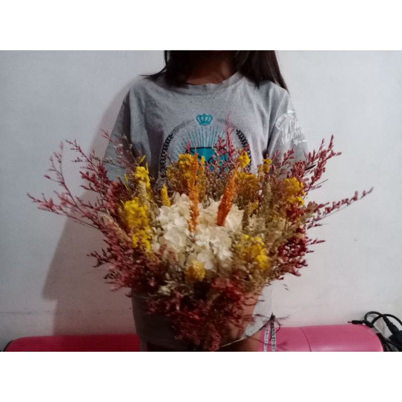 DRIED FLOWER BOUQUET/ DRIED FLOWER BAZAAR | Shopee Philippines