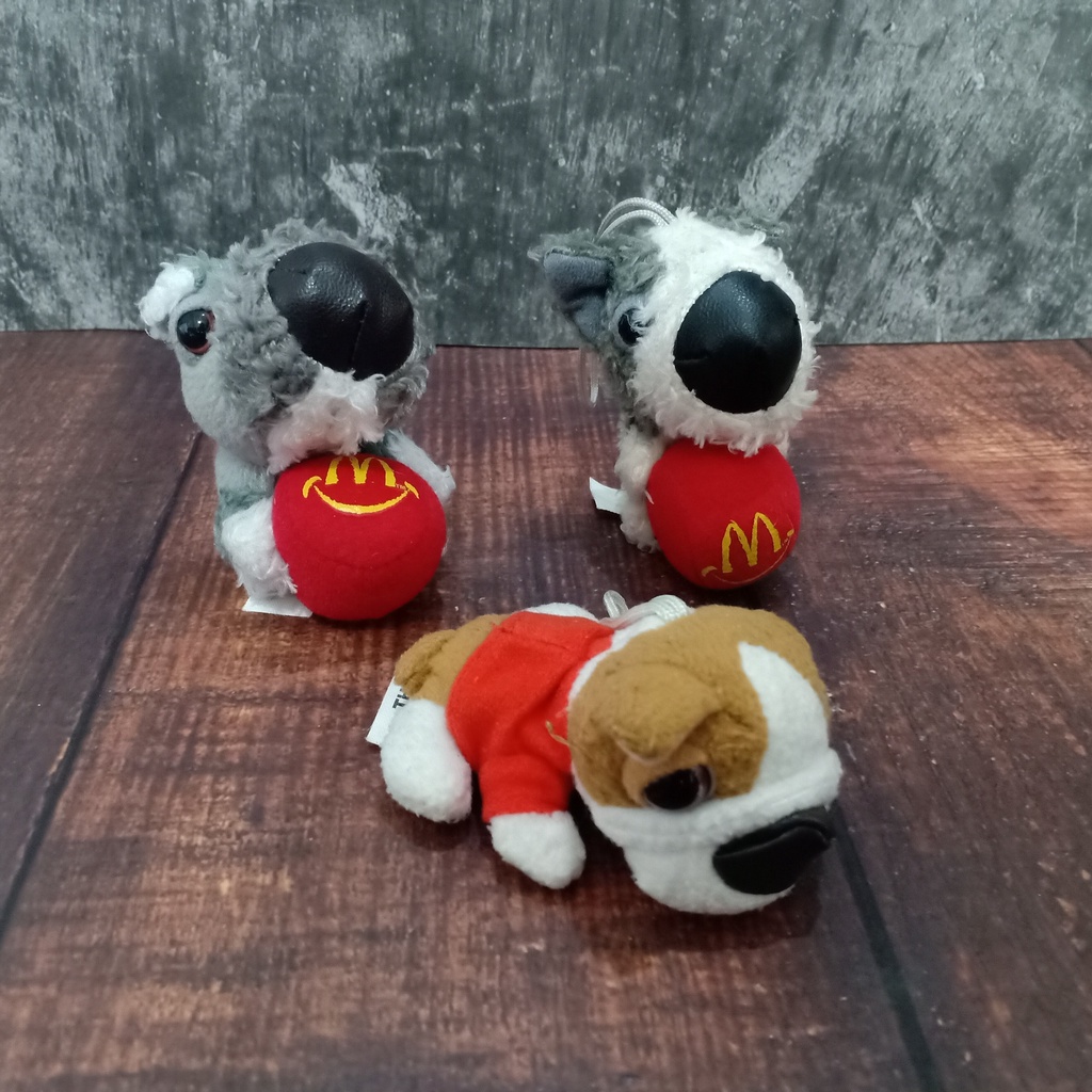 Mcdo McDonalds Toy The Dog Charm Stuffed Toy Collectible | Shopee ...