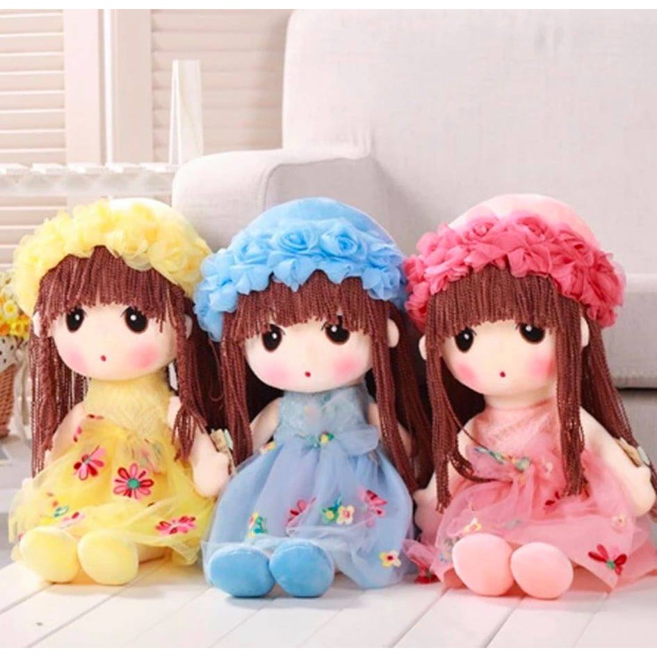 Lovely Rag Doll Stuffed Dolls Plush Rag Doll Cute Model Girl Toy 38cm ...