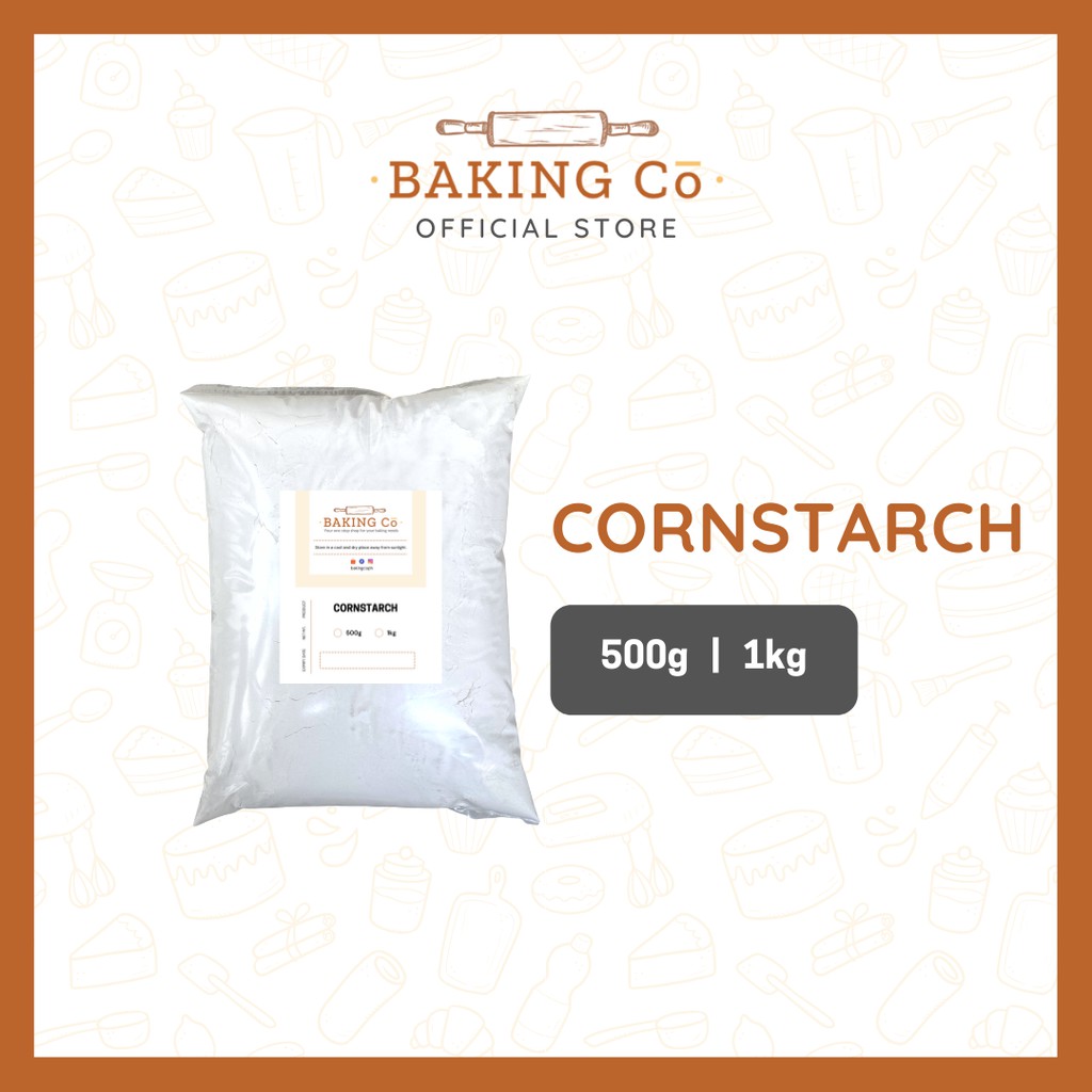 Baking Cō Cornstarch - 500g/1kg | Shopee Philippines