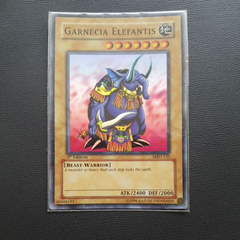 Yugioh GARNECIA ELEFANTIS MRD ASIAN FIRST EDITION | Shopee Philippines