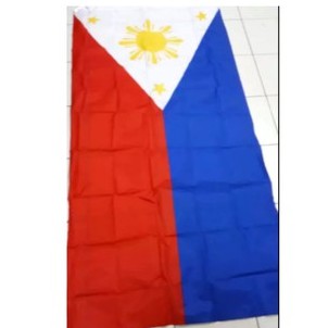 Philippine Flag 90cm x 180cm with metal eyelet for flagpole attachment ...