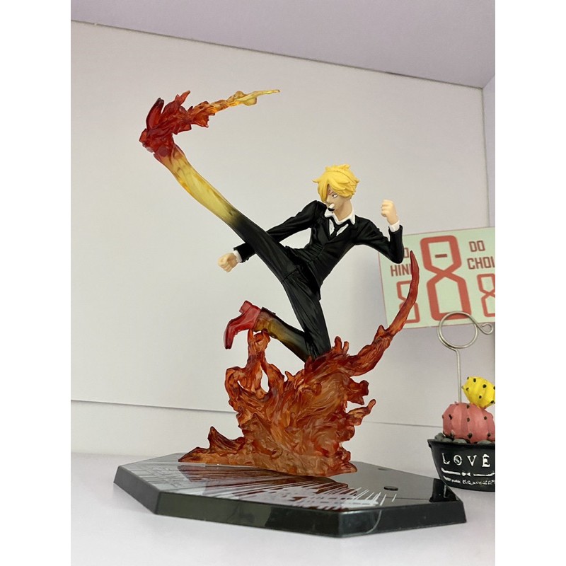 One Piece Model: Black Kick Sanji Fire Foot Kick | Shopee Philippines