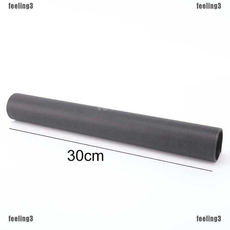 ADA DIY 30x100cm Computer Mesh PVC PC Case Fan Cooler Black Dust Filter ...