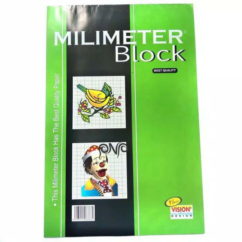 Millimeter Block Folio F4 Vision Design Pack | Shopee Philippines