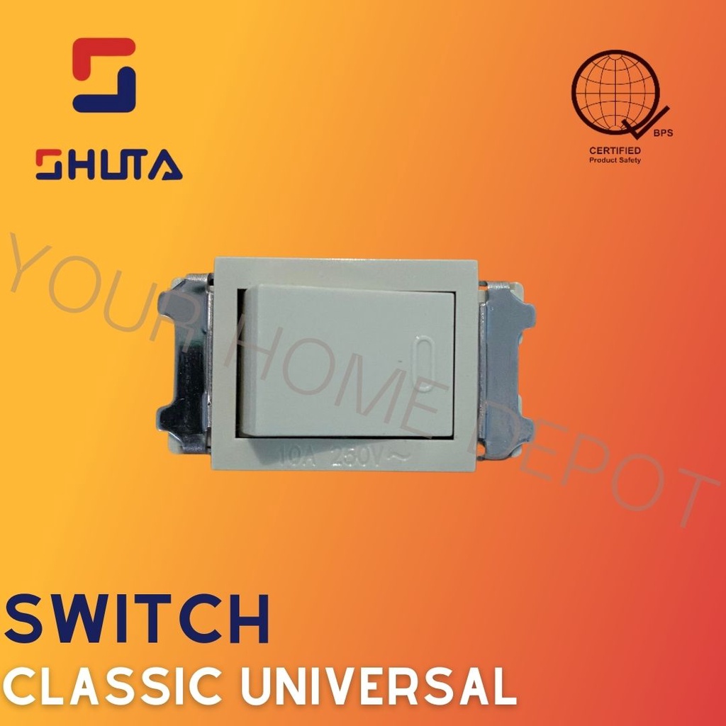Classic Universal Switch Set and Outlet Set SHUTA | Shopee Philippines