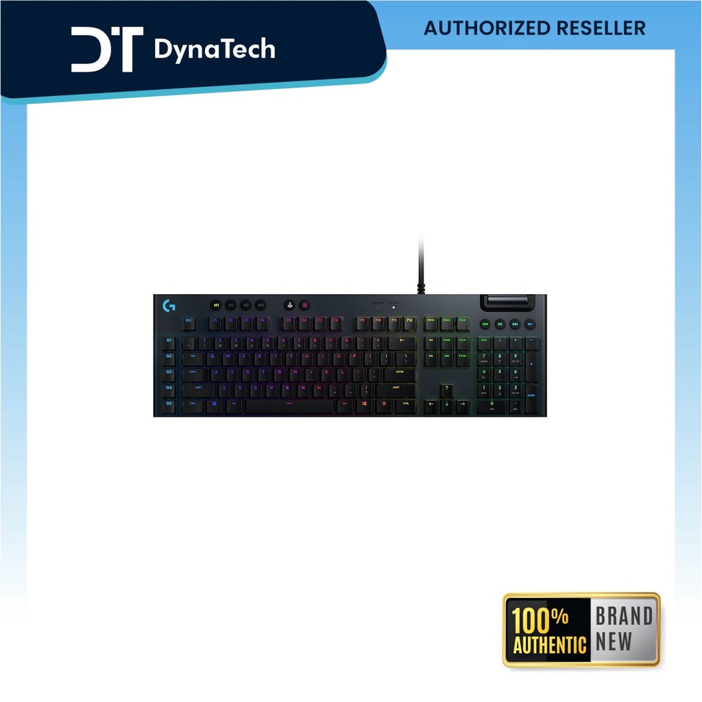 LOGITECH G813 RGB LIGHTSYNC MECHANICAL KEYBOARD TACTILE | Shopee ...