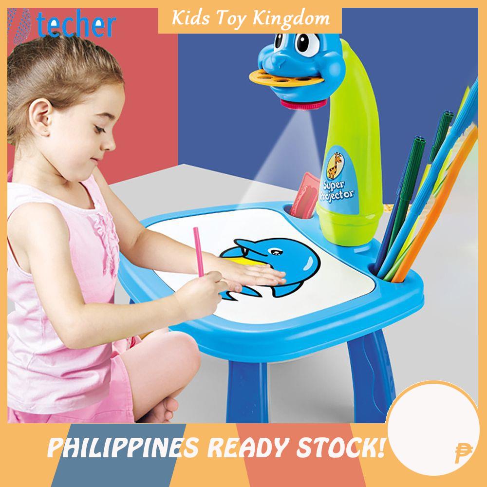 Blouses ☎Children Led Projector Art Drawing Table Toys Kids Painting ...