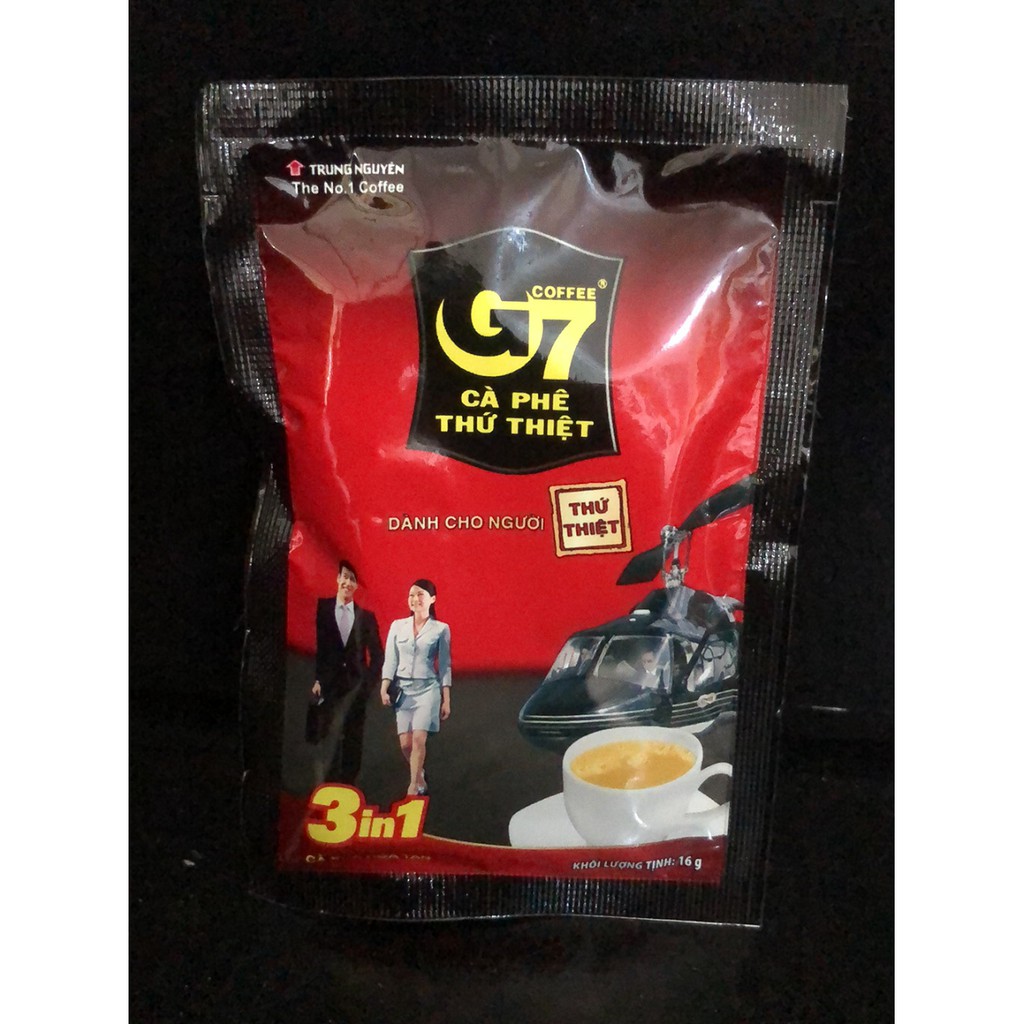 G7 3in1 COFFEE SINGLE PACK (16GRAMS) Trung Nguyen | Shopee Philippines