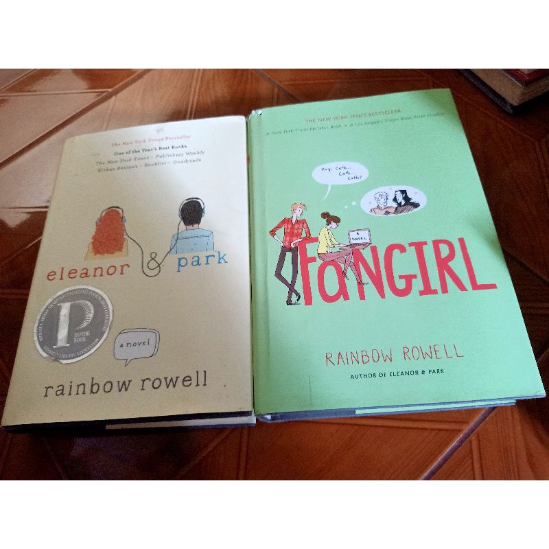 Rainbow Rowell books, Hardcover, preowned | Shopee Philippines