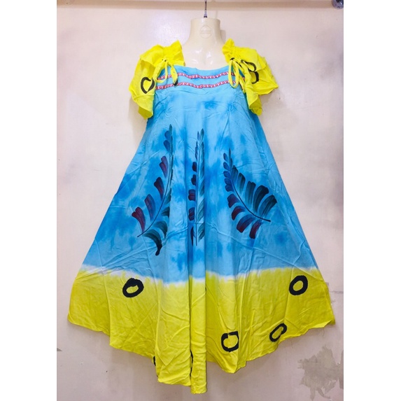Indonesian Batik Duster Daster Dress Pambahay Pantulog Nightgown Duster ...