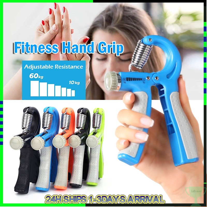 10-60Kg Mini Grip Adjustable Exercise Grip Fitness Grip Hand Handshake ...