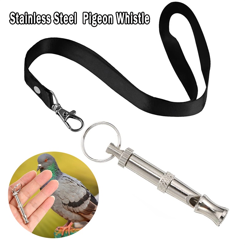 Bird Whistle Stainless Steel Adjustable Ultrasonic Racing Pigeon ...