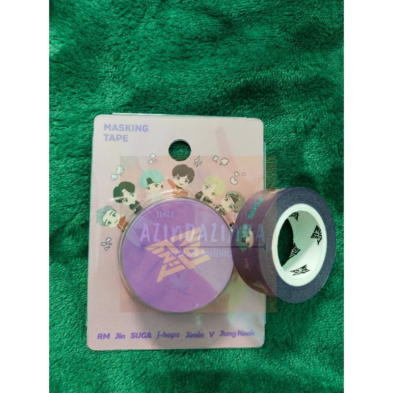Masking tape / washi tape tiny tan BTS OFFICIAL | Shopee Philippines