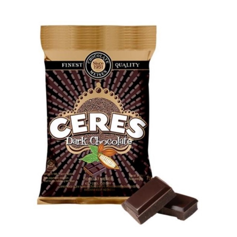 Ceres Meises Dark Chocolate 75 gr | Shopee Philippines