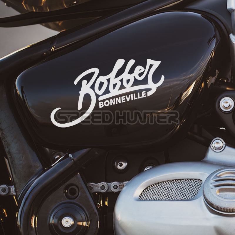 Jonstar for Triumph motorcycle locomotive fuel tank stickers Bobber ...