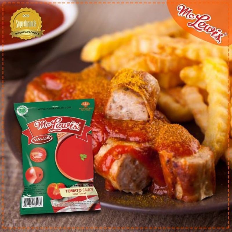 MC LEWIS TOMATO SAUCE UK 1 KG | Shopee Philippines