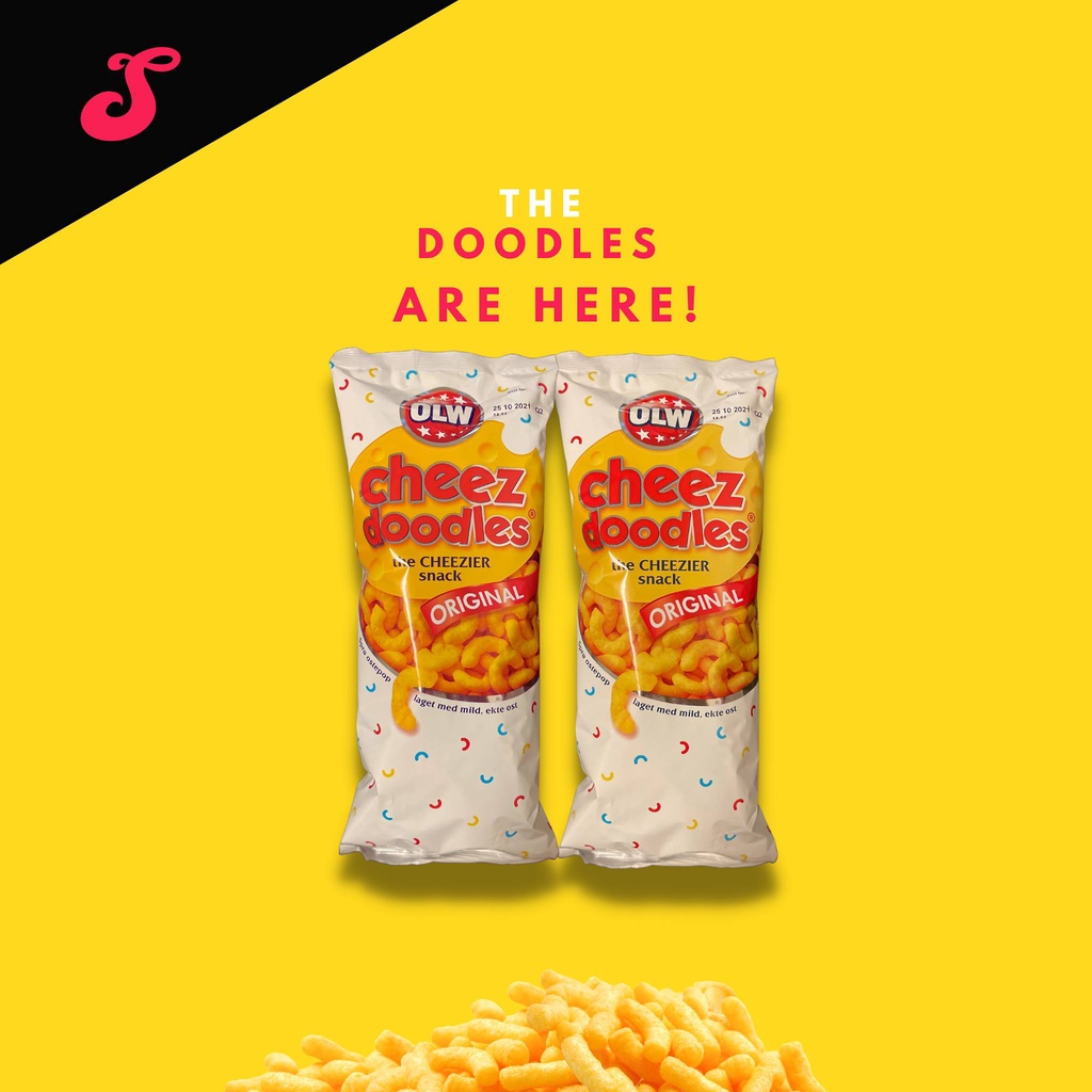 OLW CHEESE DOODLES & DIPS - SCANDYNAVIAN PH | Shopee Philippines