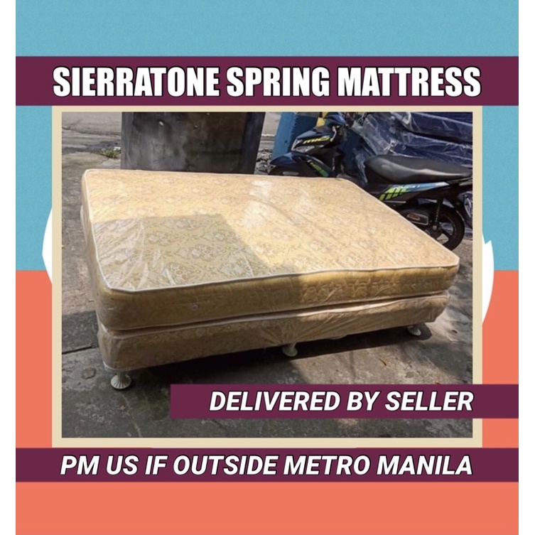 SPRING MATTRESS SET with BEDBOX & w/o BEDBOX | Shopee Philippines