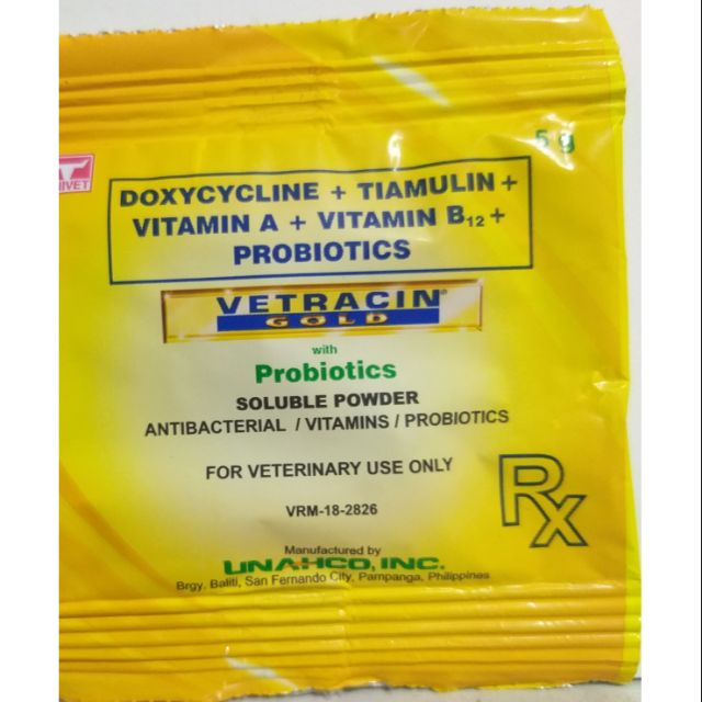 Vetracin gold powder 5grams(1sachet) | Shopee Philippines