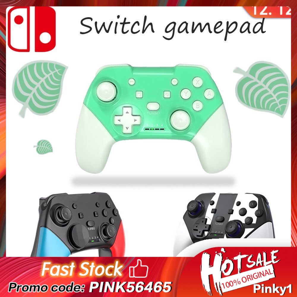 Animal crossing Switch Pro GAMEPAD bluetooth Wireless controller ...