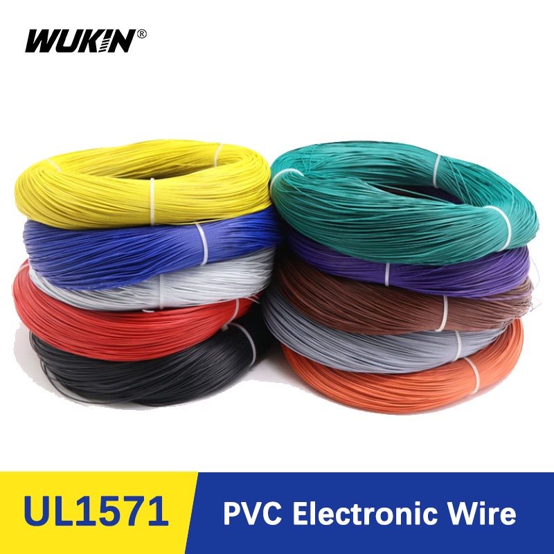5M UL1571 PVC Electronic Wire Flexible Cable Insulated Tin-plated ...