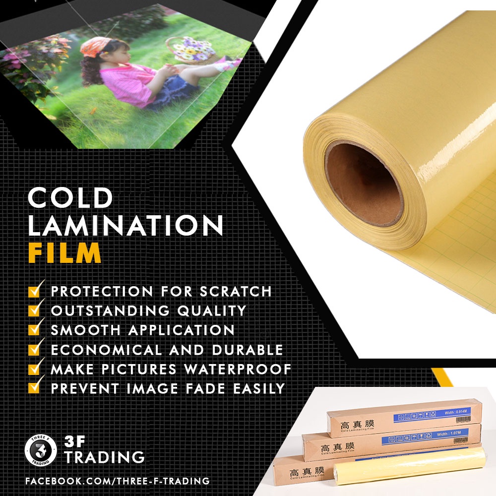 COLD LAMINATING FILM 4.2FT X 164FT | Shopee Philippines