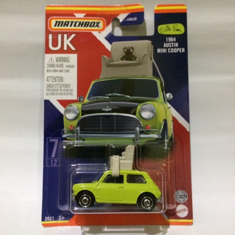 Matchbox Mini Cooper Mr Bean | Shopee Philippines