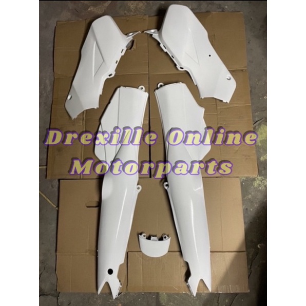 Honda Xrm110 Body Cover White Color. (Thailand Made) | Shopee Philippines