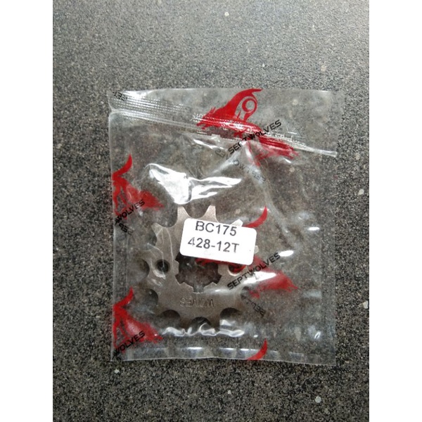 ENGINE SPROCKET 12T 15T For KAWASAKI BARAKO / BC175 | Shopee Philippines