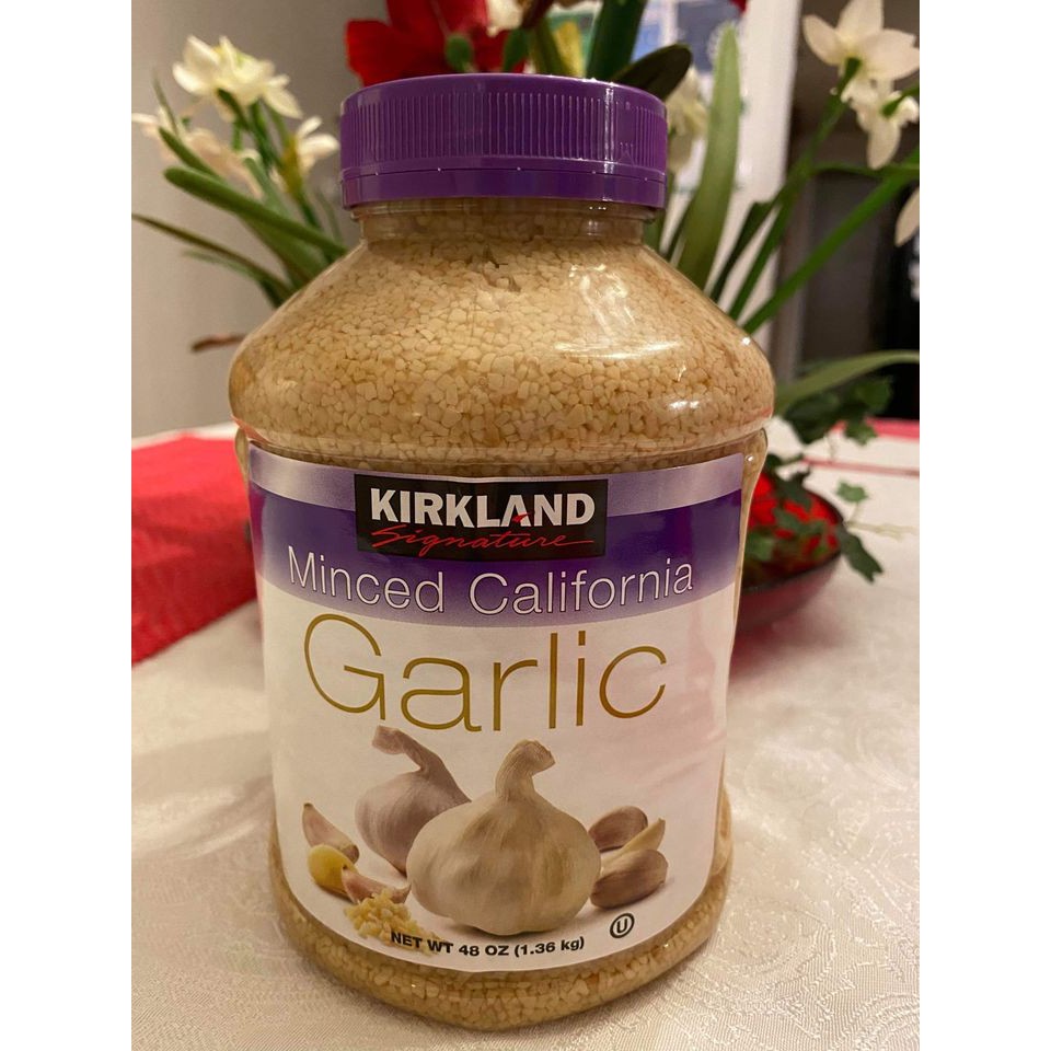 Kirkland Signature Minced California Garlic | Shopee Philippines
