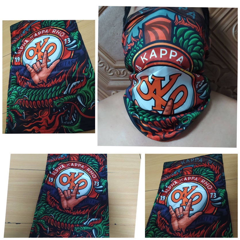 ALPHA KAPPA RHO AKP AKHRO Fraternity Tube Mask TubeMask Mask Uni-Sex ...