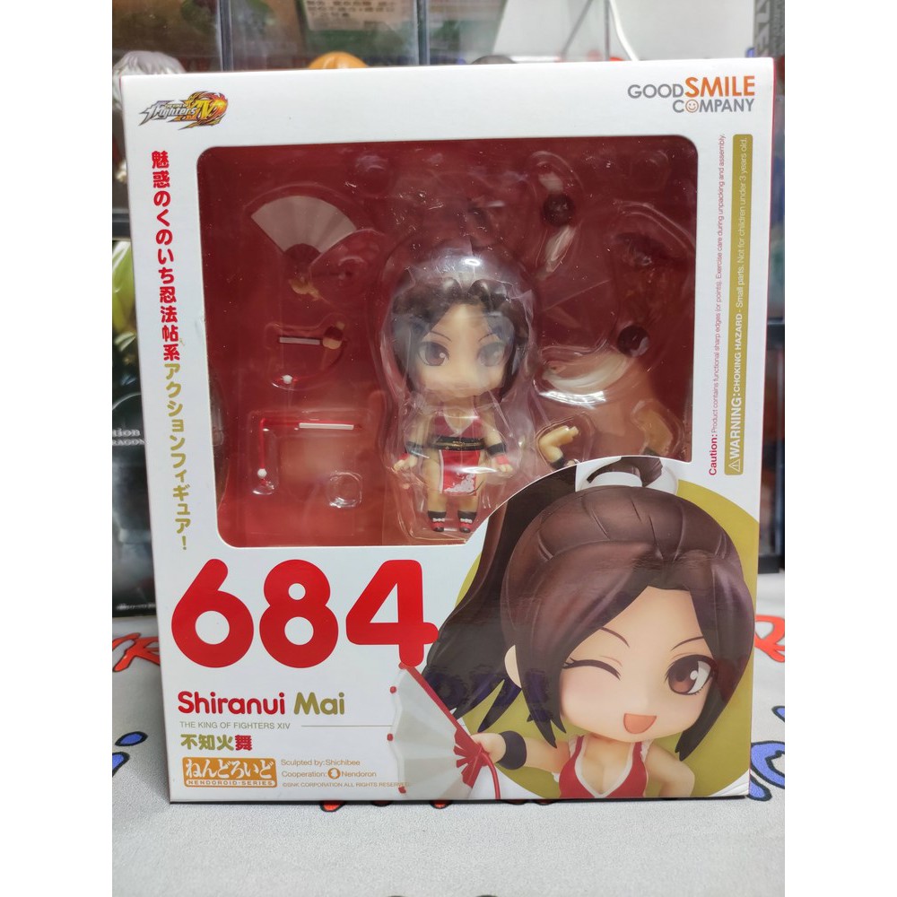 Nendoroid Mai Shiranui 684 The King of Fighters (Authentic) (MISB) (box ...