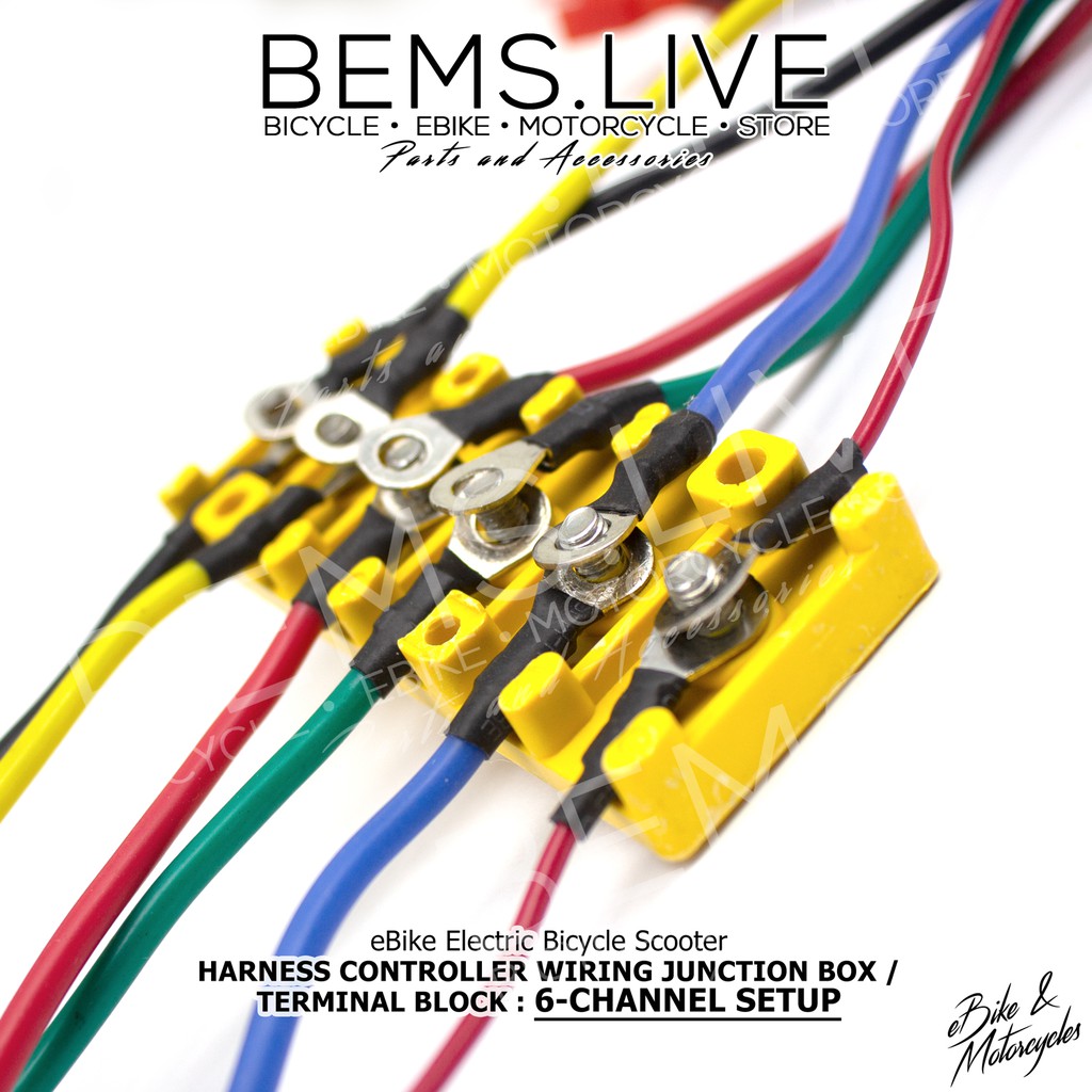Full Ceramic Harness Controller Wiring JUNCTION BOX / TERMINAL BLOCK ...
