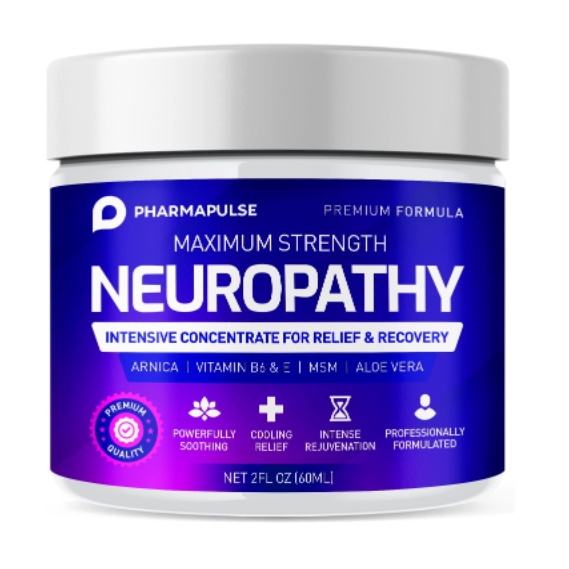 Neuropathy Nerve Cream by Pharmapulse Nerve Pain Relief Cream Strong ...