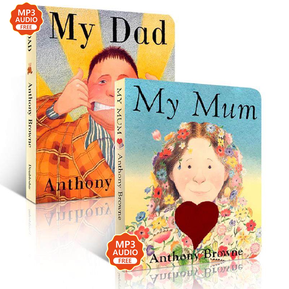 My Dad / My Mum Board Book Hard Cover Story Books for Kids Story in ...