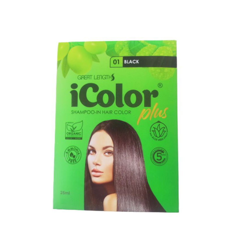 iColor Plus Hair Dye Shampoo | Shopee Philippines