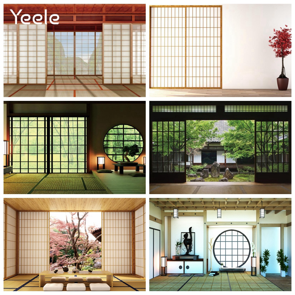 Living Room Japanese Style House Window Interior Portrait Photography ...